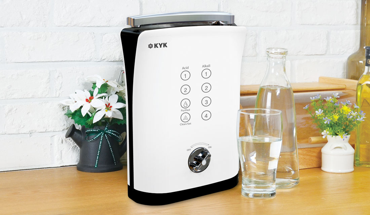 Best Alkaline Water Ionizer | Hydrogen Alkaline Water- KYK India